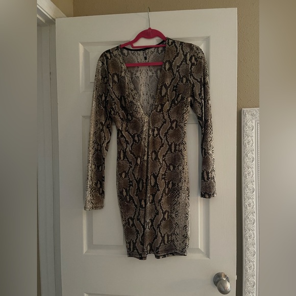 Dresses | Snake Skin Dress | Poshmark